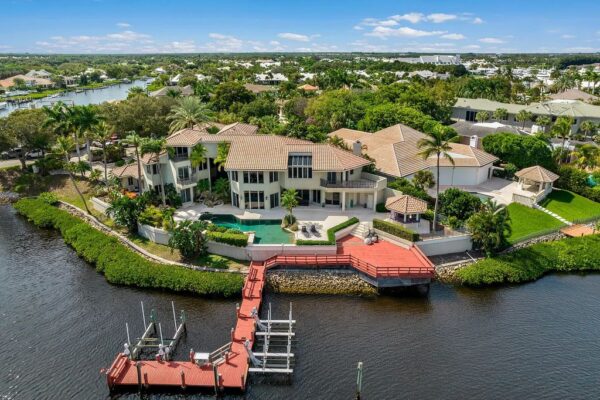 A Stunning Intracoastal Estate on The Most Premier Corner Point Lot on ...