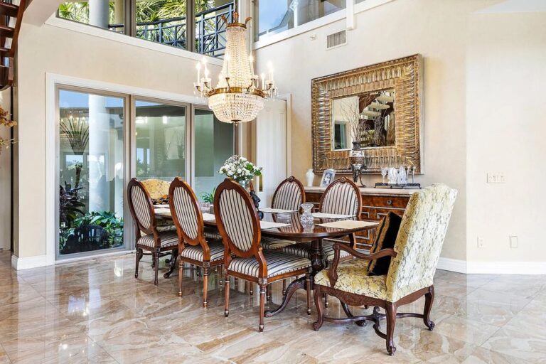 A Stunning Intracoastal Estate on The Most Premier Corner Point Lot on ...