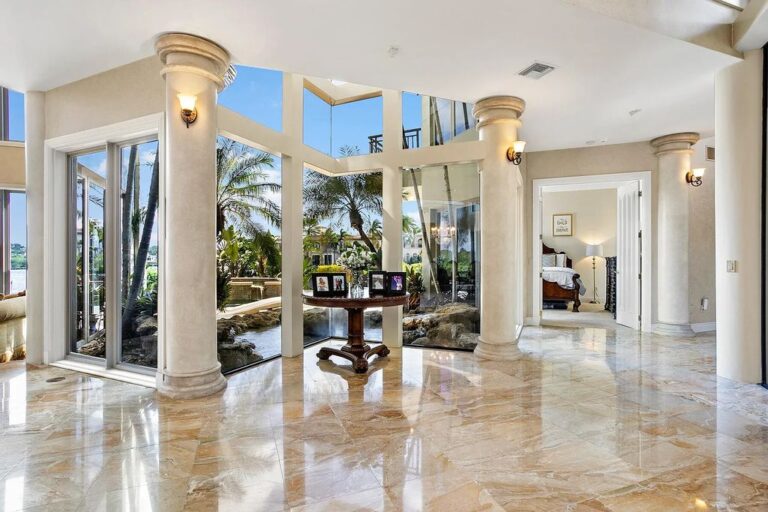 A Stunning Intracoastal Estate on The Most Premier Corner Point Lot on ...