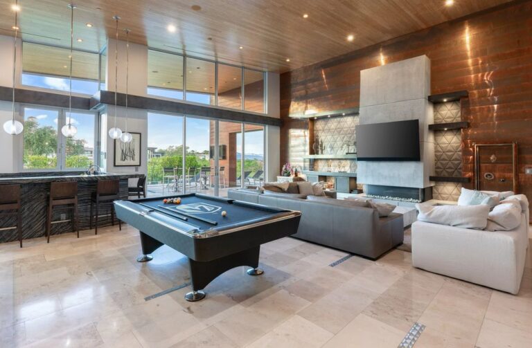 Architecturally Significant Home in Summerlin Nevada with Stunning View ...