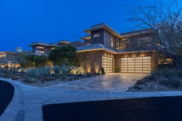 Beautifully Designed Desert Contemporary Masterpiece with Mountain ...