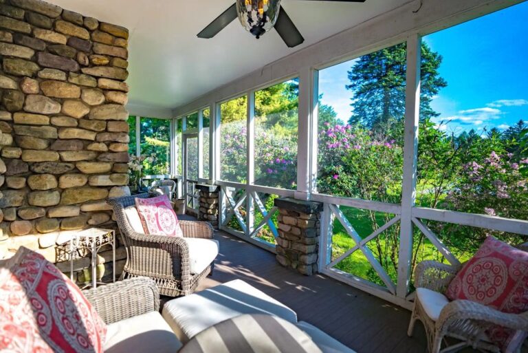 Enclosed Entirely By a Century-Old, Handmade Stone Wall, The ...