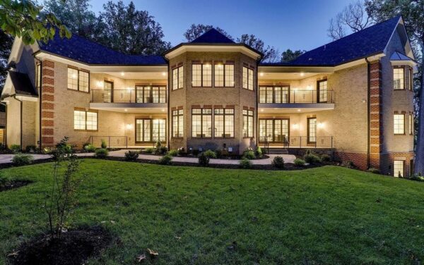 Featuring a Two-Toned Brick Exterior With Stone Veneer Accents, This ...