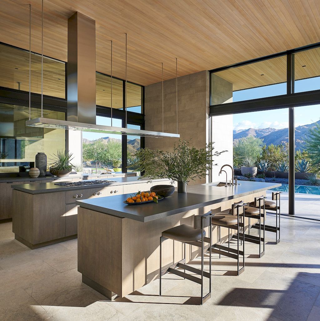 Kawish Court House in California with nature connection by o2 Architecture
