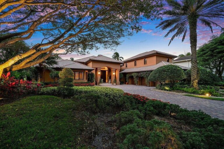 Listed at $4.9 Million, The Stunning Estate Built on 0.69 Acres in Boca ...