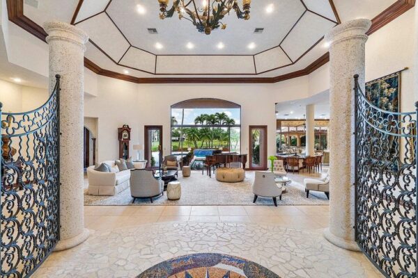 Listed at $4.9 Million, The Stunning Estate Built on 0.69 Acres in Boca ...