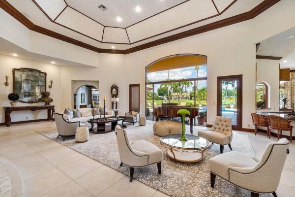 Listed at $4.9 Million, The Stunning Estate Built on 0.69 Acres in Boca ...
