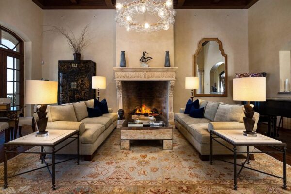 Modern Tuscan Style Home with Stunning Views of the Pacific and Santa ...