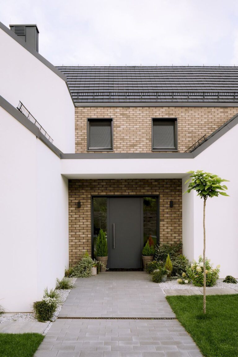Multi Gable House with Picturesque Views of Forest in Brazil by bkm group