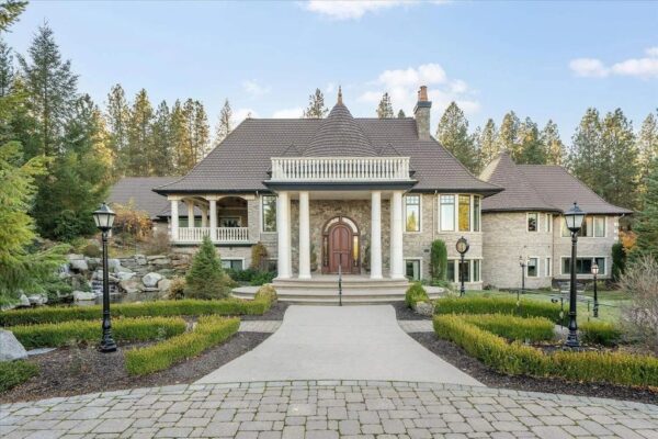 One of Kind Estate! This Elegant Home Features Classic Architectural ...