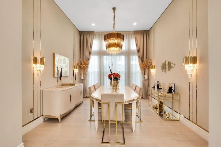 The Lakefront Annabelle Model Home With High-end Furnishings in Boca ...