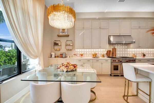 The Lakefront Annabelle Model Home With High-end Furnishings in Boca ...