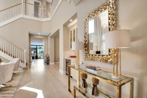 The Lakefront Annabelle Model Home With High-end Furnishings in Boca ...