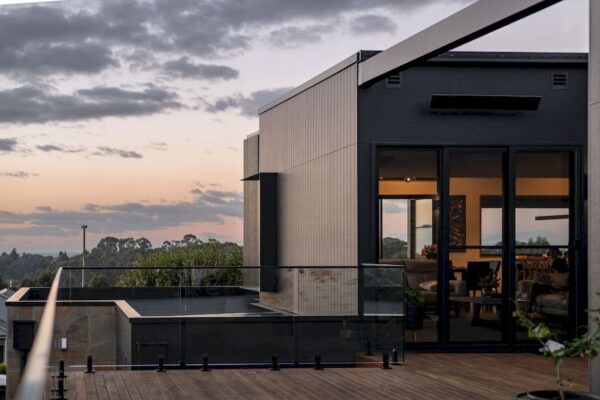 The char house inspired by fallen burnt tree branch by Starbox architecture