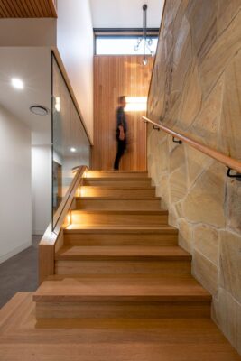 The char house inspired by fallen burnt tree branch by Starbox architecture