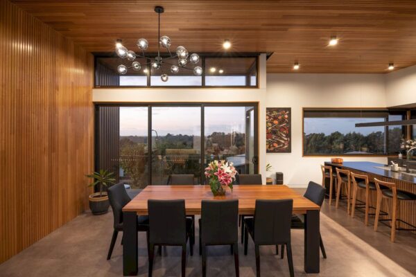 The char house inspired by fallen burnt tree branch by Starbox architecture