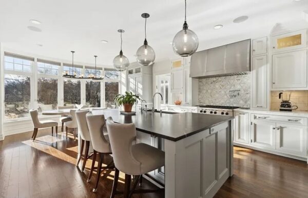 Each Room of this $3.5M Exquisite, Sun-filled Colonial Estate in ...