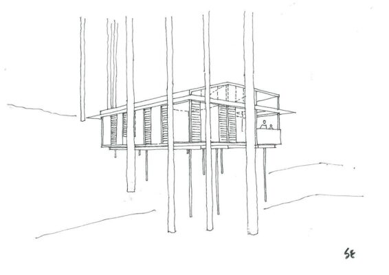 Sunrise Studio with Expansive Coastal Views by Bark Design Architects