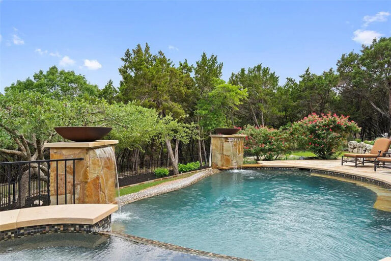 Listed At $3M, This Heavily Customized Home in Jonestown Texas Enhances ...