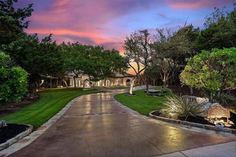 Listed At $3M, This Heavily Customized Home in Jonestown Texas Enhances ...