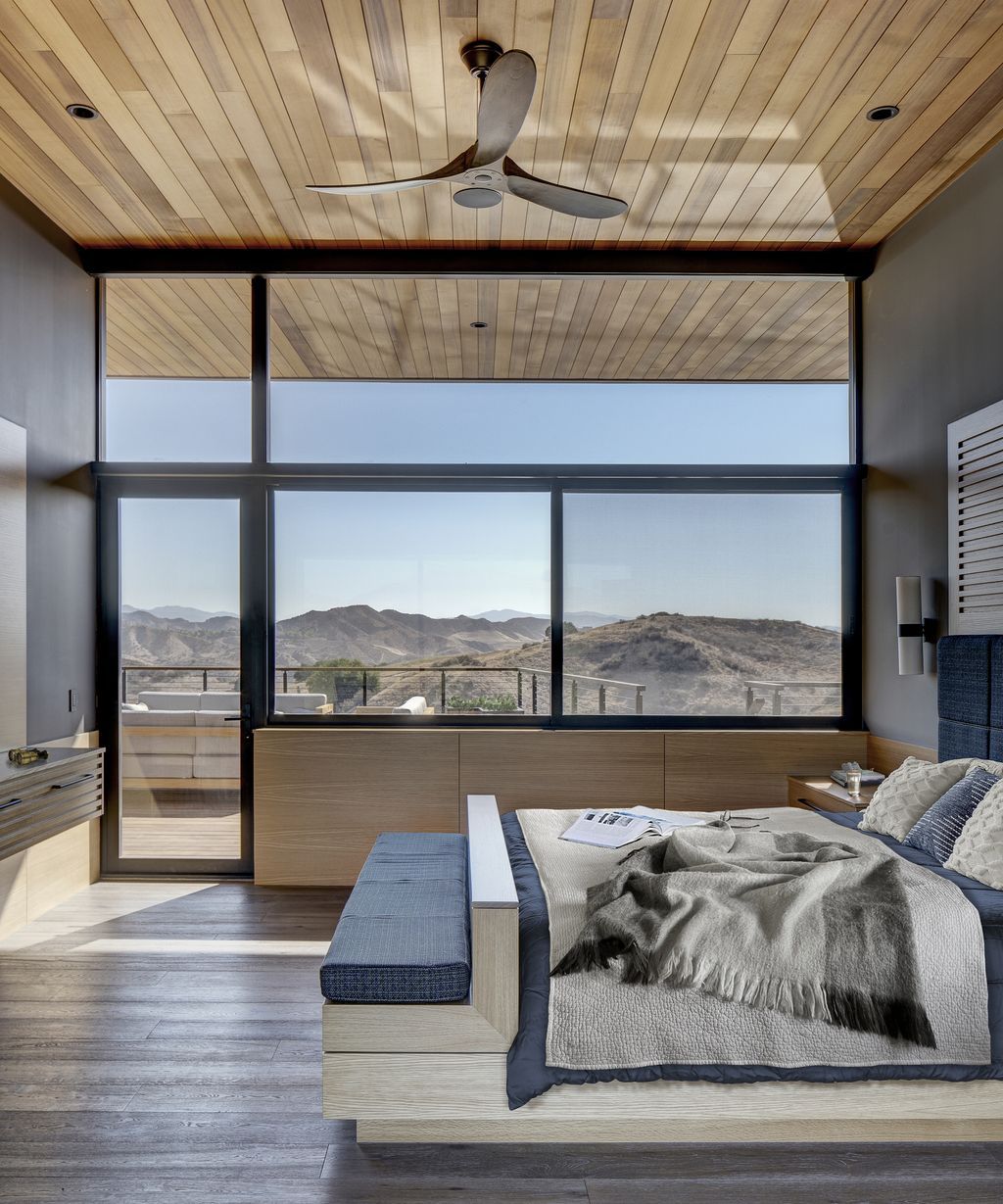 Arroyo Oak House, open & transparent project by Aaron Neubert Architects
