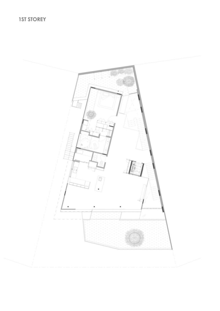 House of Mdm SC by JL Architects + LST Architects + Spatial Anatomy