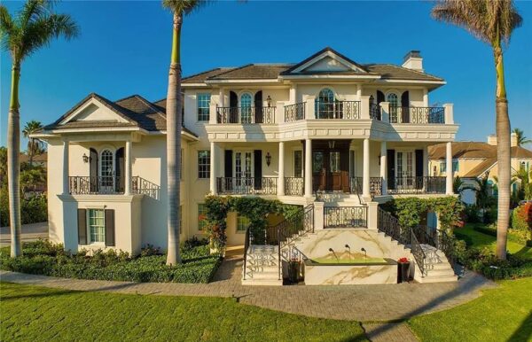 Stunning Estate with Deeded Beach Access in Naples, Florida