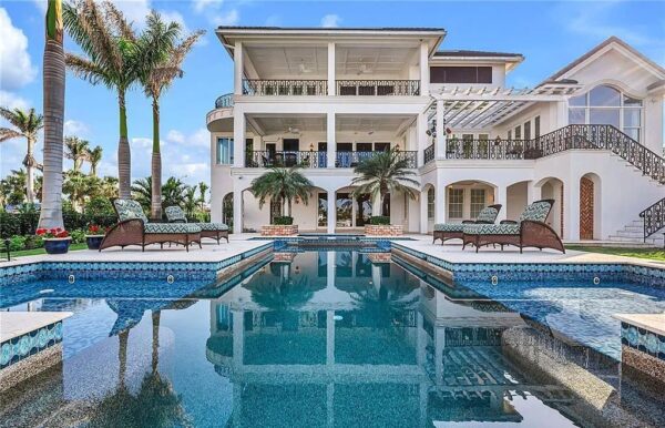 Stunning Estate with Deeded Beach Access in Naples, Florida