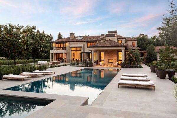 Luxury Atherton Estate on 1.3 Acres with Custom-Curated Features and ...