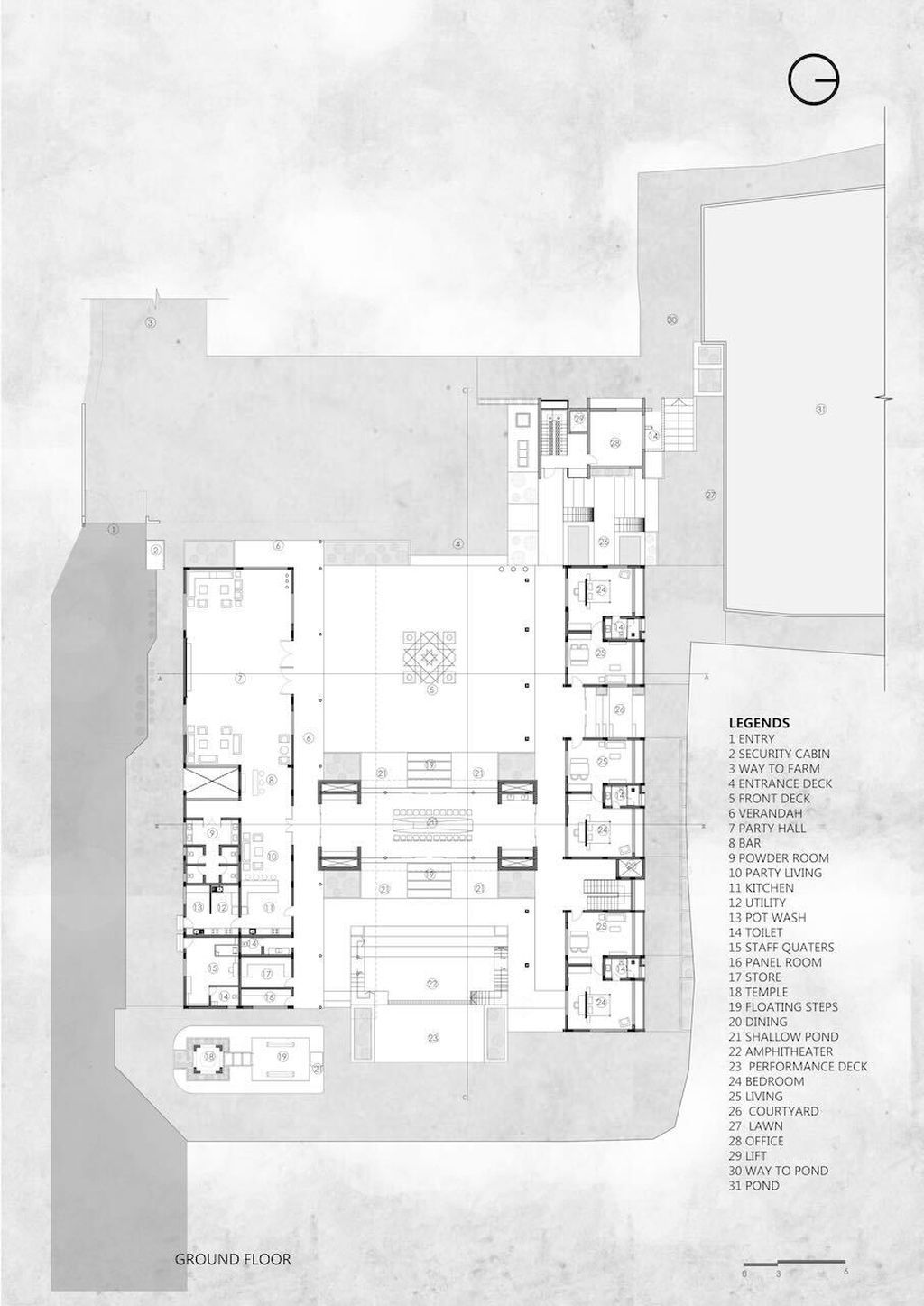 Athachi Farmhouse with Raw, Earthy Tone Exterior by Alchemy Architects