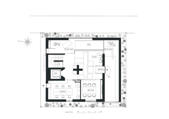 C4L House shows tranquility & exquisite tension by CUBO Design Architect