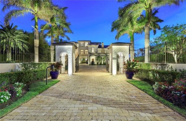 Explore the Luxury and Seclusion of Marco Island's Iconic Estate Residence