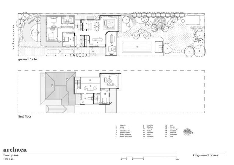 Kingswood House brings cozy, clear sense of home by Archaea Architects