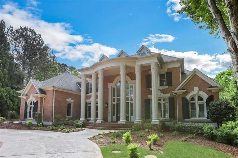 Listed at $3.2M, Luxurious Gated Property in Duluth, GA Featuring ...