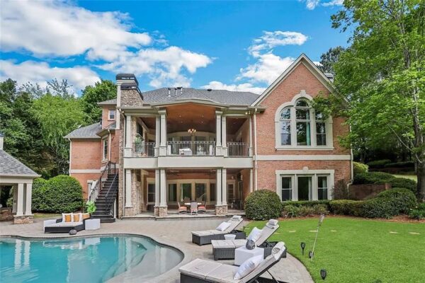 Listed at $3.2M, Luxurious Gated Property in Duluth, GA Featuring ...
