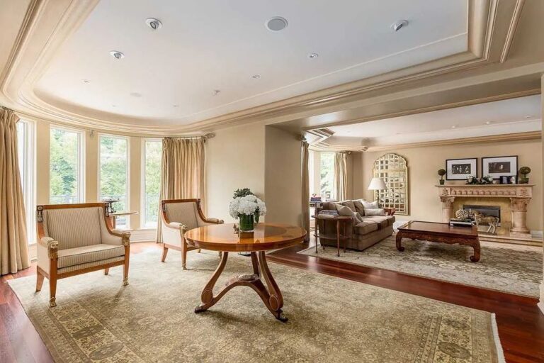 One-of-a-Kind Grand Custom-Built Mansion in Ontario with Unparalleled ...