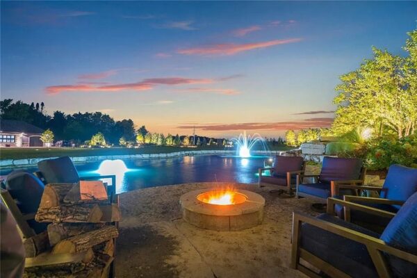 Spectacular Mansion Set on a 5.2-Acre Paradise Estate in Ontario, Canada