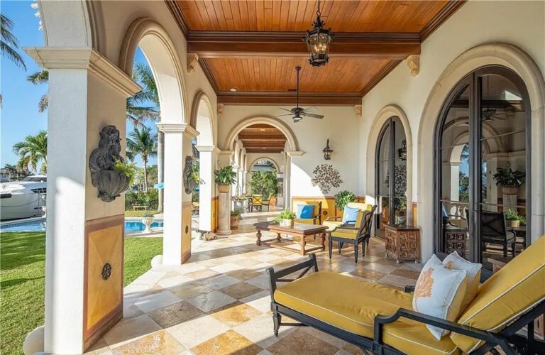 A Glimpse Inside the $25 Million European-Style Mansion in Naples, Florida