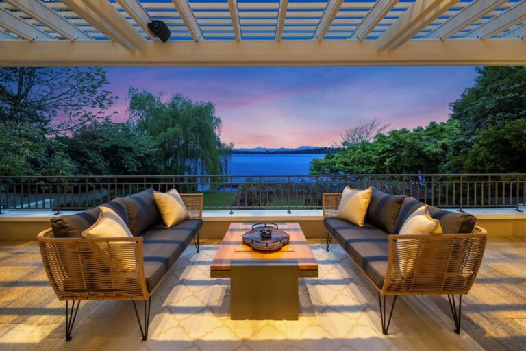 Explore the Charm and Luxury of this Exquisite West-Facing Waterfront ...