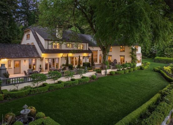 Extraordinary Edwin Ivey Storybook Home with Stunning Mountain Views in ...