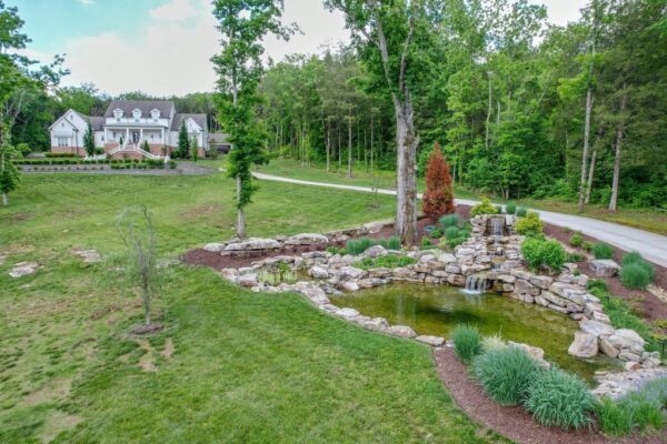 Gorgeous White Custom Farmhouse in Franklin, TN Embraces with its Warm ...