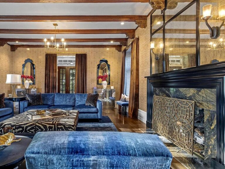 Stone & Brick Normandy-Style Home in Historic Bryn Mawr, PA: Perfectly ...