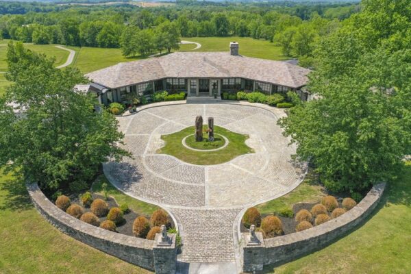 Captivating Tudor Style Ranch Home with Breathtaking Views of Old ...