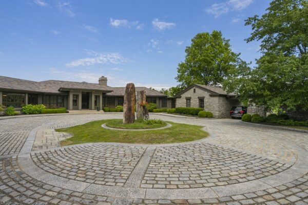Captivating Tudor Style Ranch Home with Breathtaking Views of Old ...