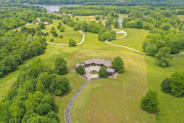 Captivating Tudor Style Ranch Home with Breathtaking Views of Old ...