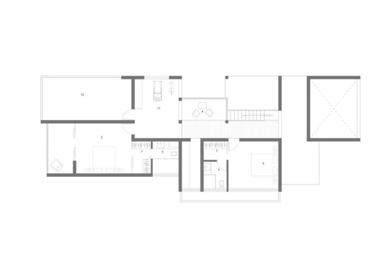 Celandine House with a coherent design by 7th Hue Architecture Studio
