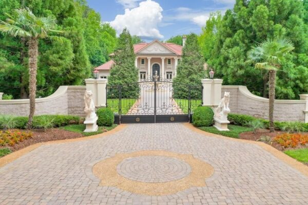 Gated Estate in Marietta, GA: Extraordinary Luxury on 2.2 Acres ...