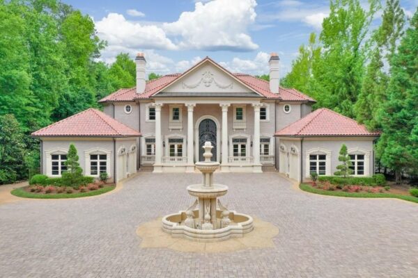 Gated Estate in Marietta, GA: Extraordinary Luxury on 2.2 Acres ...