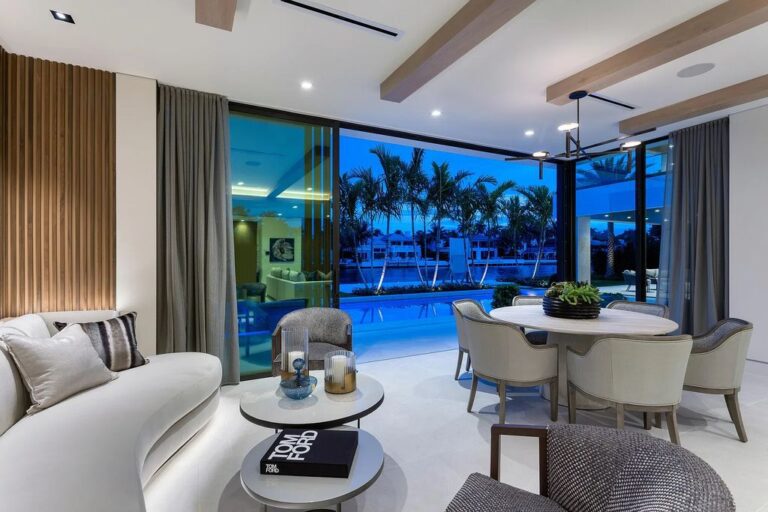 Luxurious Modern Masterpiece in $16 Million Exquisite Boca Raton Estate