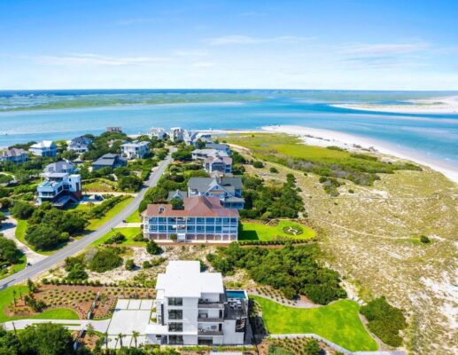 An Exquisite Oceanfront Home on Figure Eight Island, North Carolina ...